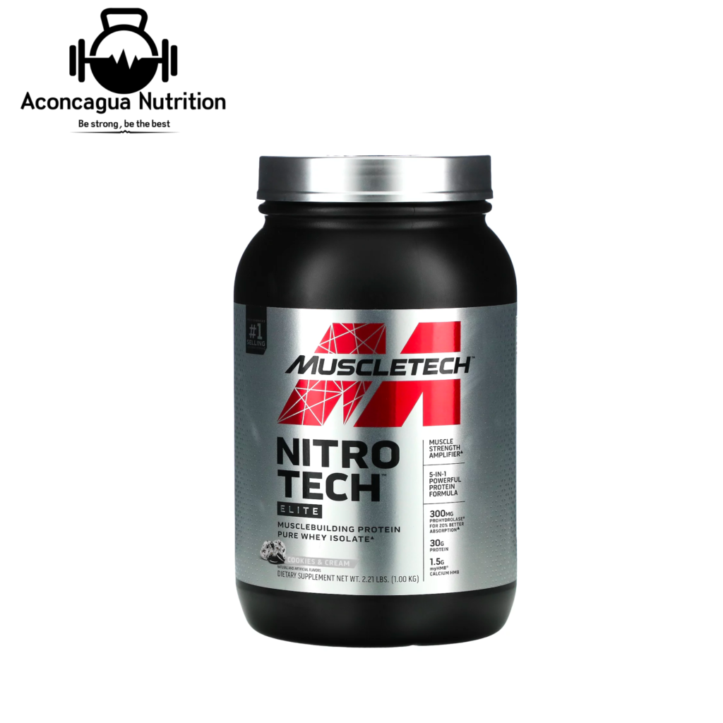NITRO-TECH ELITE 2,2lb – Aconcagua Nutrition